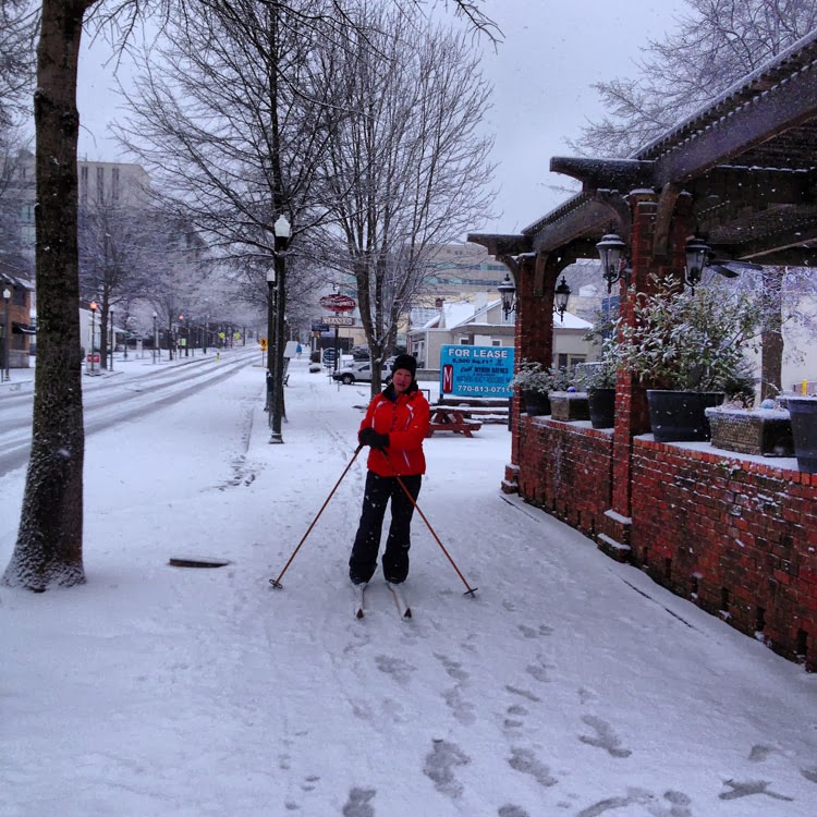 Coffee With Hallelujah: SNOW DECATUR, GEORGIA: Hallelujah for walking ...