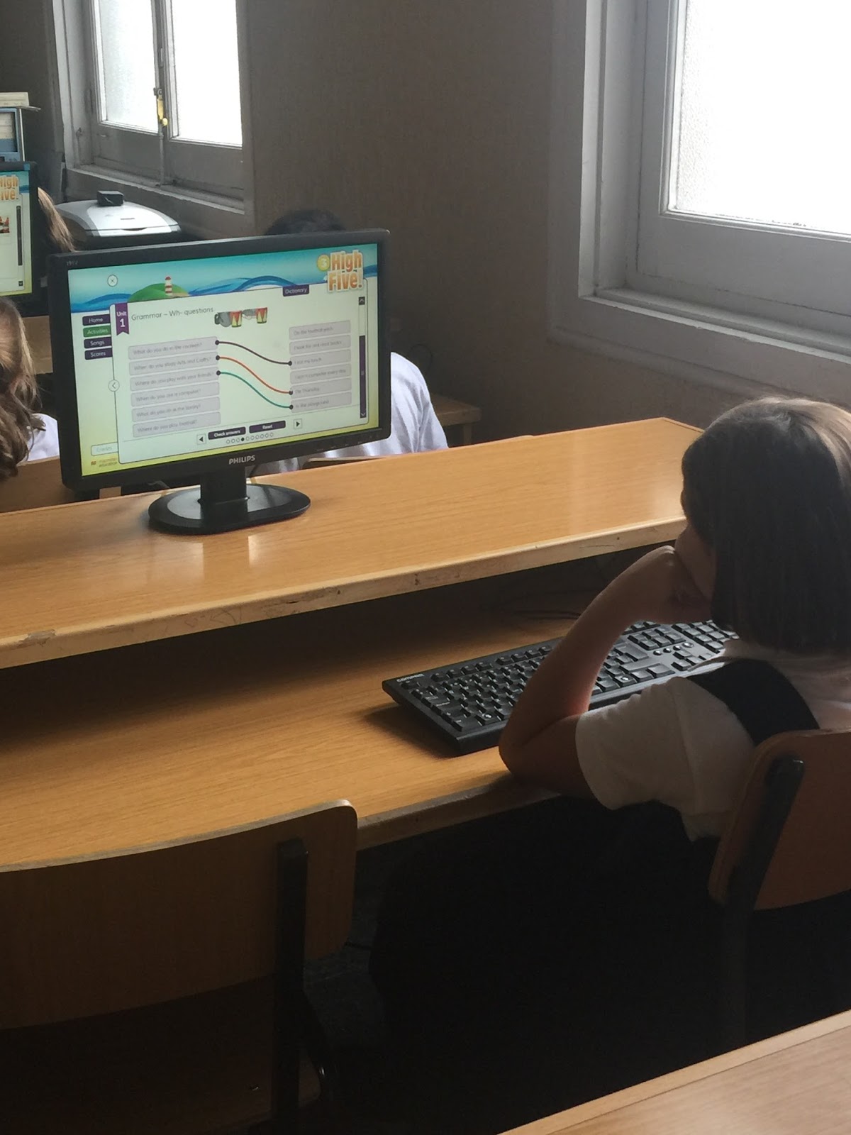 Nuestra clase 3º: Aula de informática