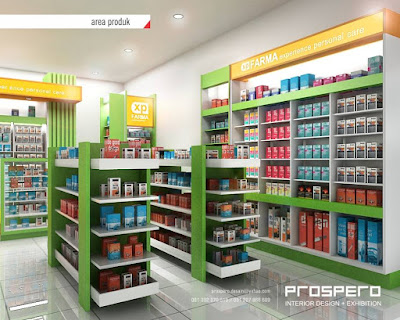 desain interior di jogja: ruang apotek