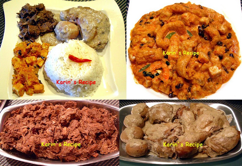 Karin's Recipe: Gudeg Jogjakarta (Javanese Green Jackfruit Stew)