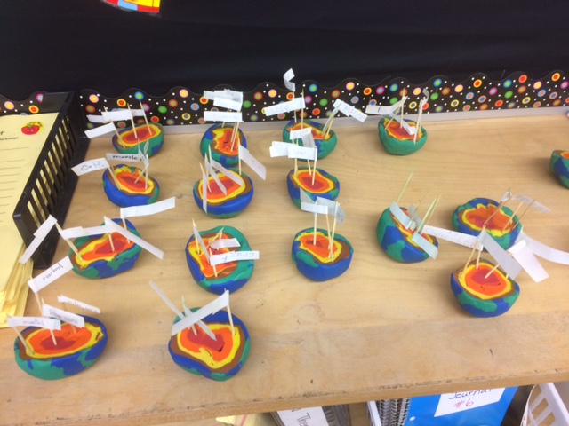 Mrs. Squire's Classroom: Layers of the earth models