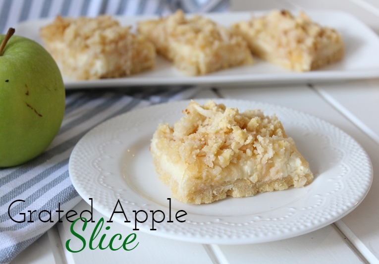 Grated Apple Slice - Threadbare Creations