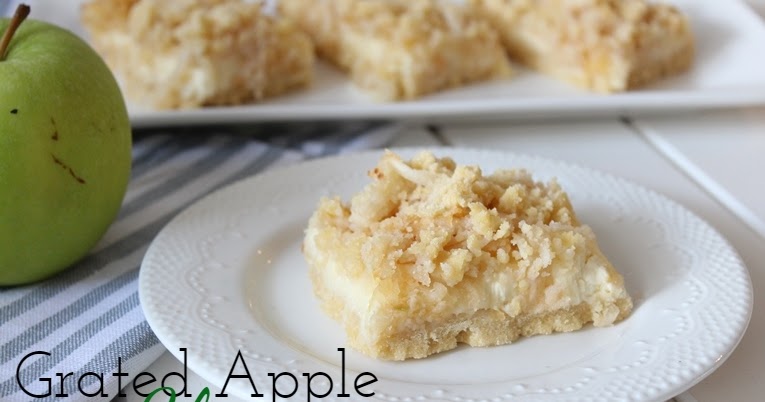 Grated Apple Slice - Threadbare Creations