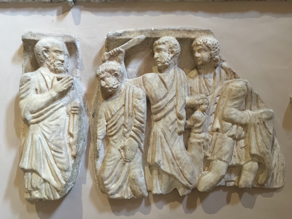 Catacomb of St. Callixtus Rome: The Crypt of Martyrs Calogerus and ...