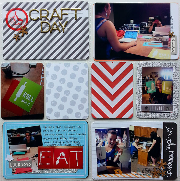 Creations Galore Blog: Pocket Scrapbooking: Craft Day