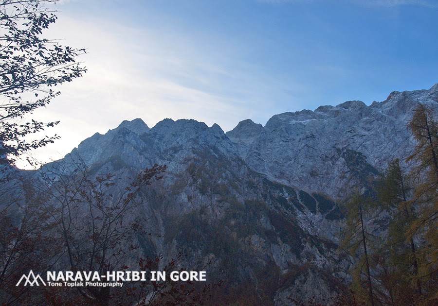 Narava hribi in gore: Zabrložnica in Matkovo okno v barvah jeseni