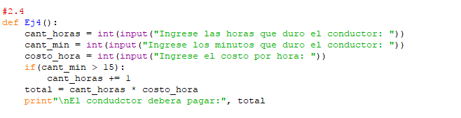 Programas en Python.