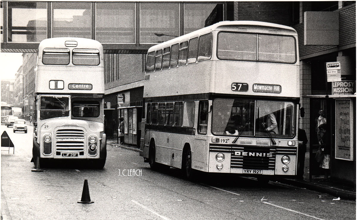 Busworld Photography: Leicester Types: Dennis Dominator & Leyland PD3