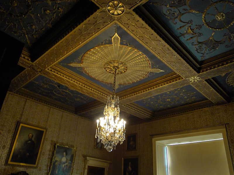 RAMBLES FROM MY CHAIR: Chirk Castle - Ceilings