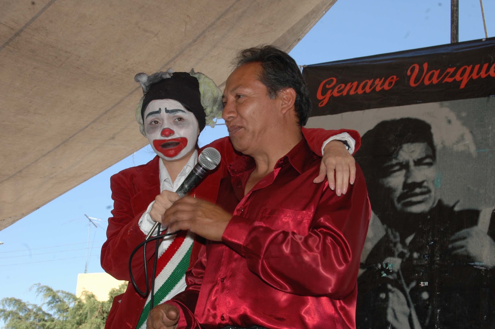 IMAGENES: Homenaje a Genaro Vazquez Rojas en el Campamento 2 de Octubre