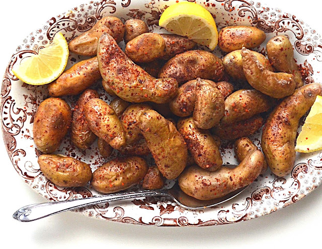 Sew French: Roasted Fingerlings With Aleppo