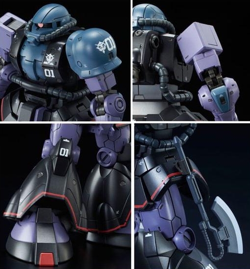 P-Bandai: HG 1/144 MS-06RD-4 High Mobility Prototype Zaku [REISSUE ...