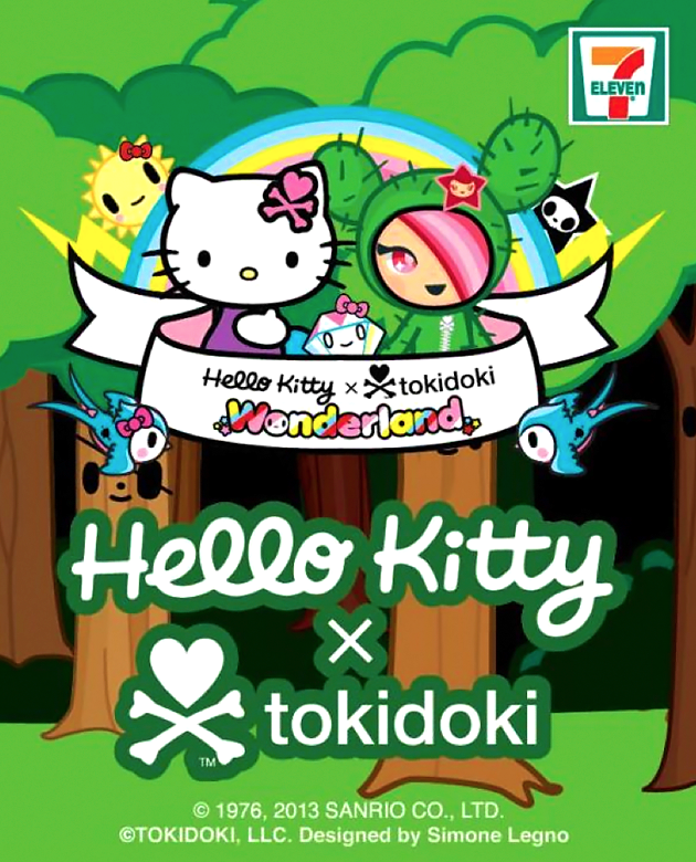 Hello Kitty Collectible Store: 7-Eleven Hello Kitty Tokidoki (Complete Set)