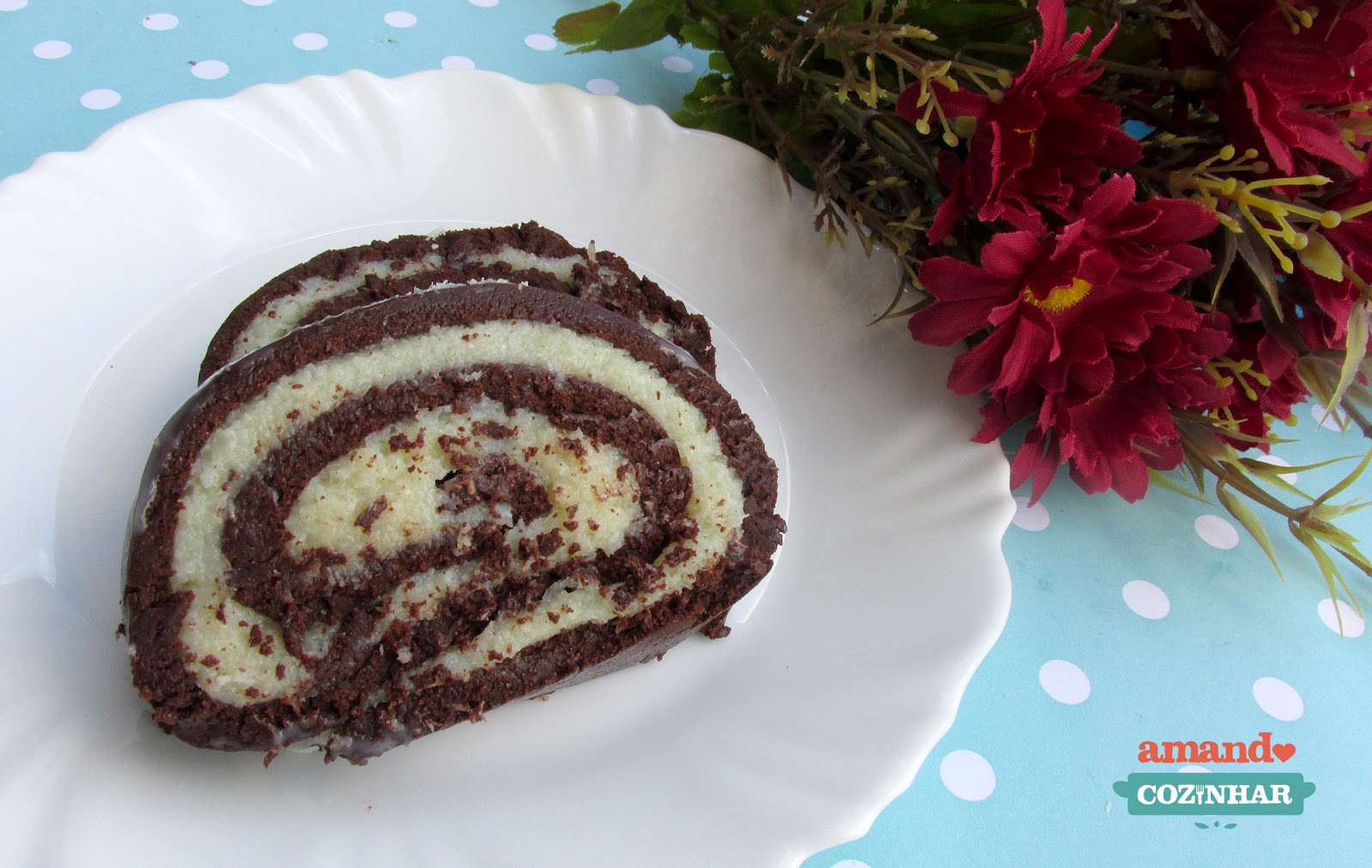 Rocambole Prestígio - Amando Cozinhar