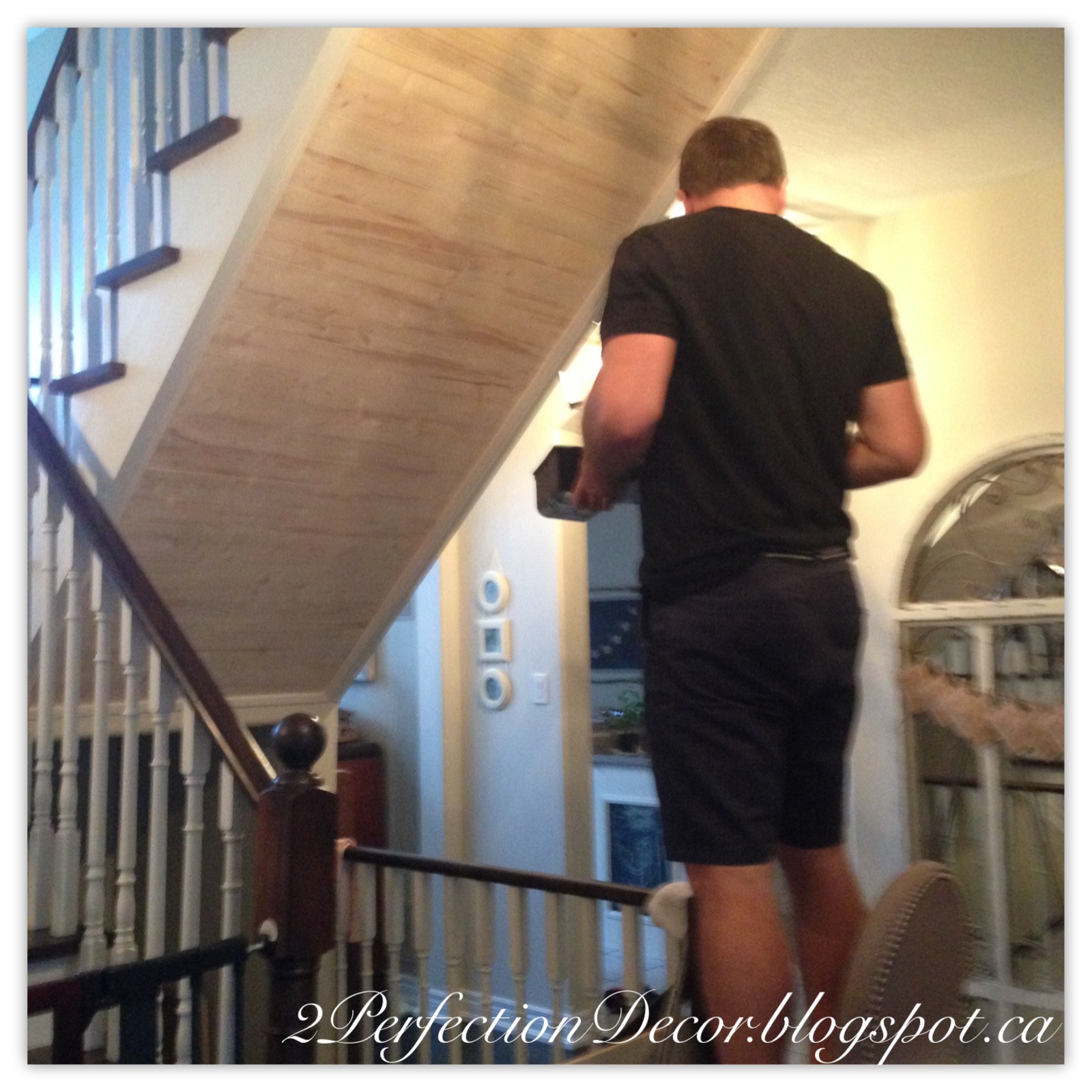 Planked Forest Step Ceiling - Home Designs