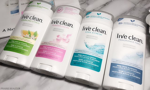 REVIEW: NEW! Live Clean Deodorant - Prairie Beauty