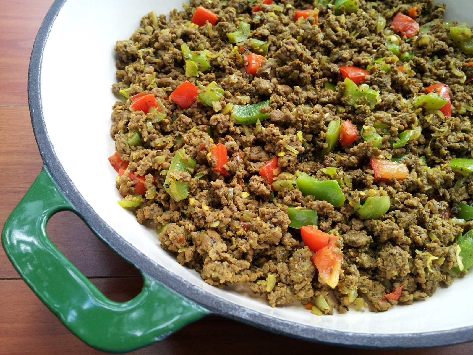 food i make: Qeema Aur Shimla Mirch