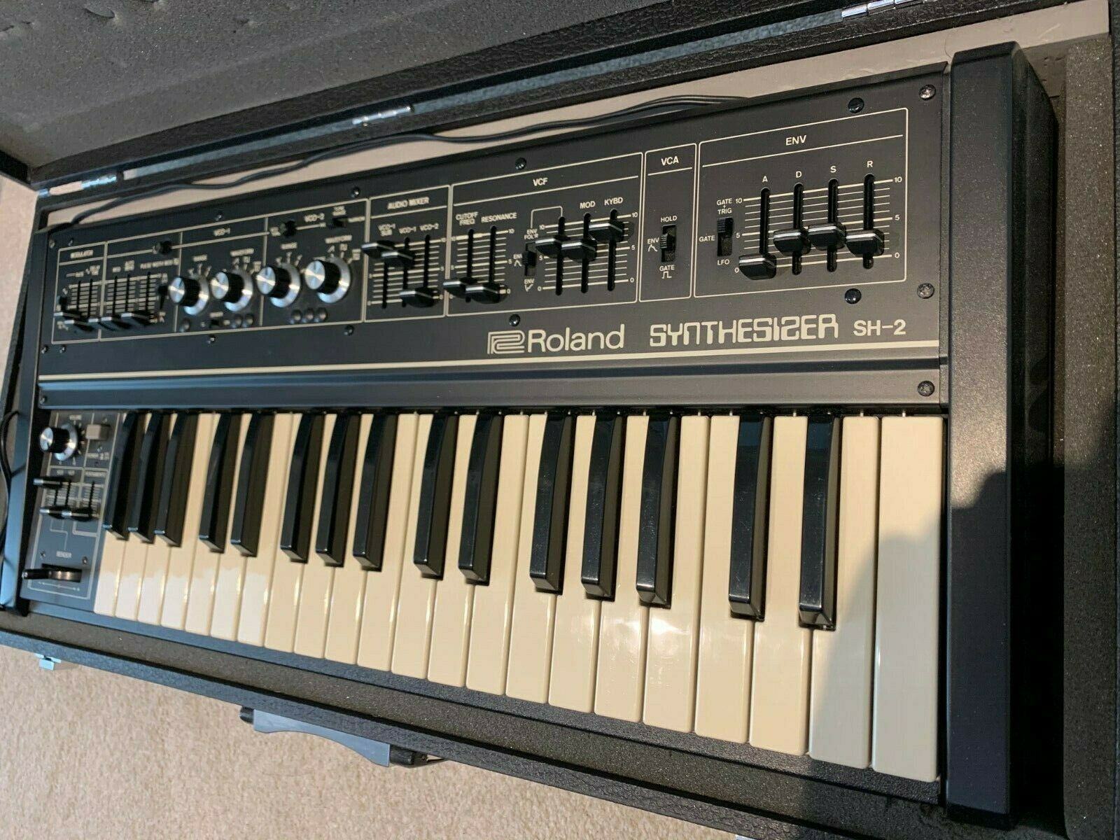 MATRIXSYNTH: Vintage Roland SH-2 w/ Case