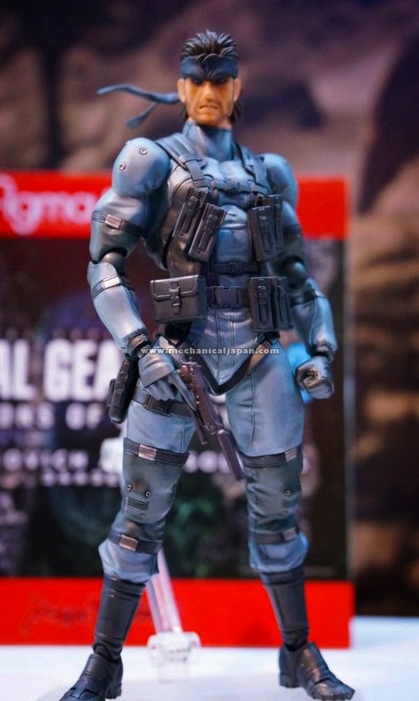 Primeras imágenes del prototipo ya pintado de la figma de Solid Snake ...