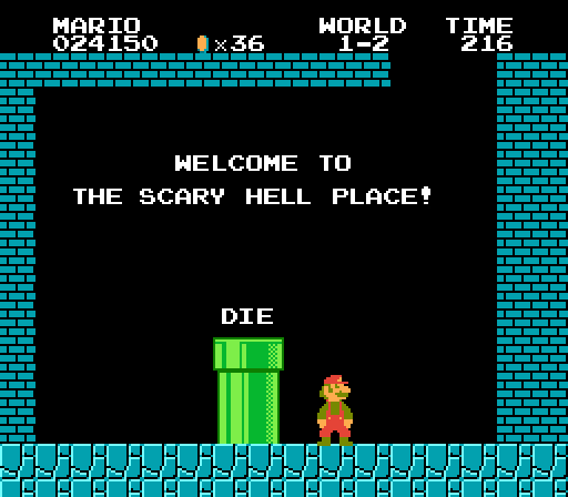 Scary Mario Lives Here: A Haunting Most Mario!