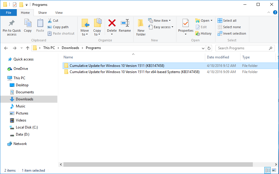 Hướng dẫn tải các gói update kb msu offline từ trình duyệt internet ...