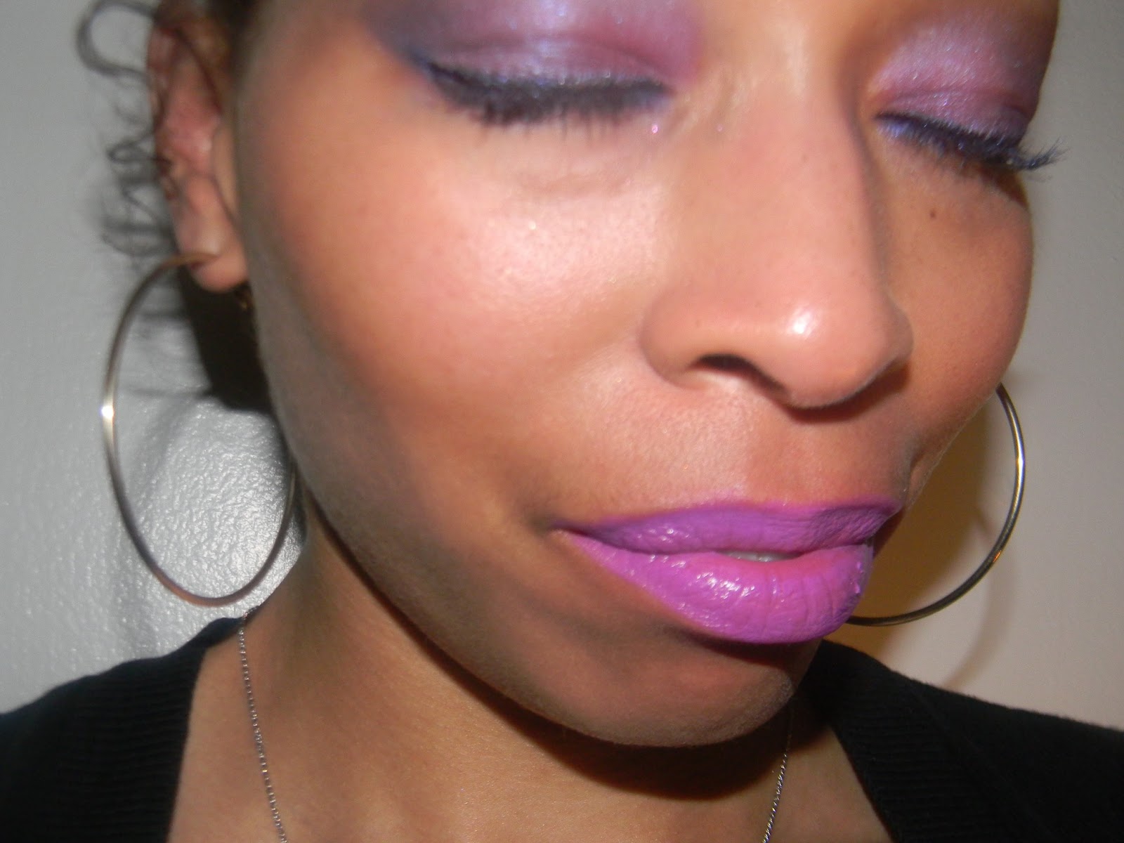 The Facets of an Odd Black Girl: Star Sapphire inspired makeup look