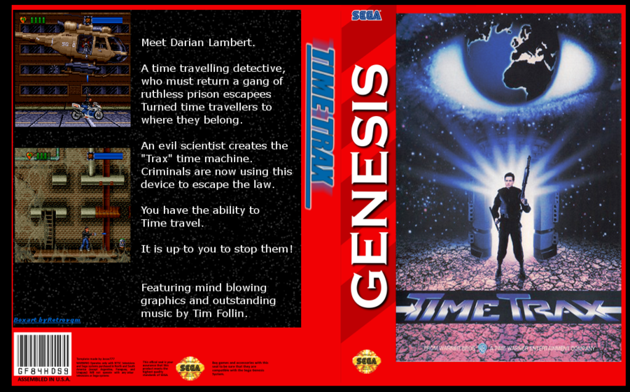 Gamer Desconstrutor: A volta dos que não foram! Time Trax (Mega Drive)