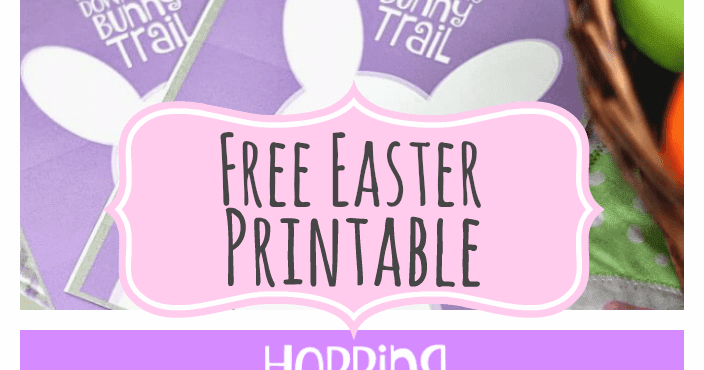 Hopping Down the Bunny Trail: Free Easter Printables in Two Sizes ...