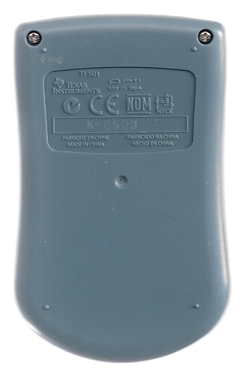 3,1416....DAMICALC: TI-501