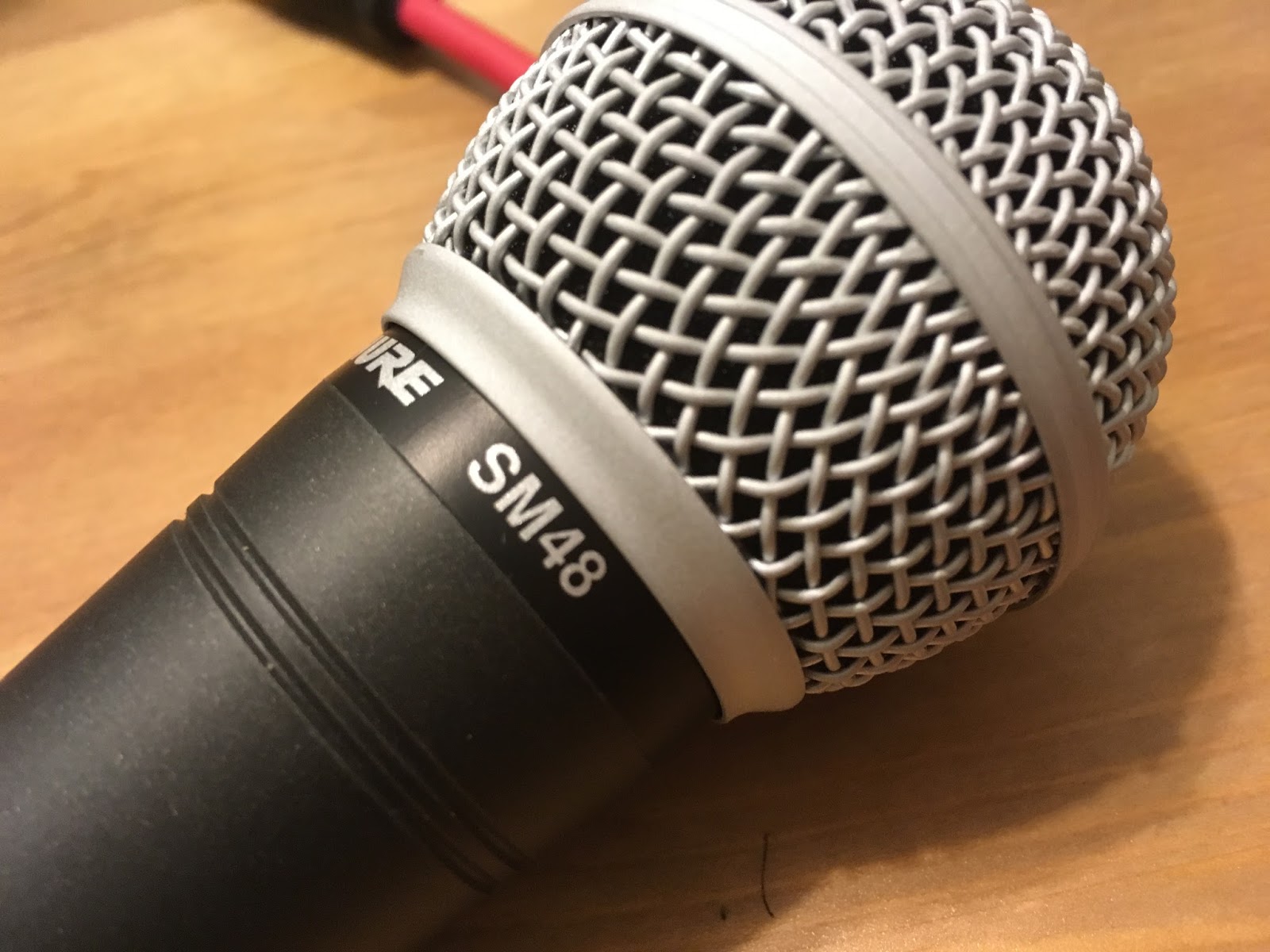 Rex and the Bass: NAMM 2018: Shure SM48 Microphone Field Test