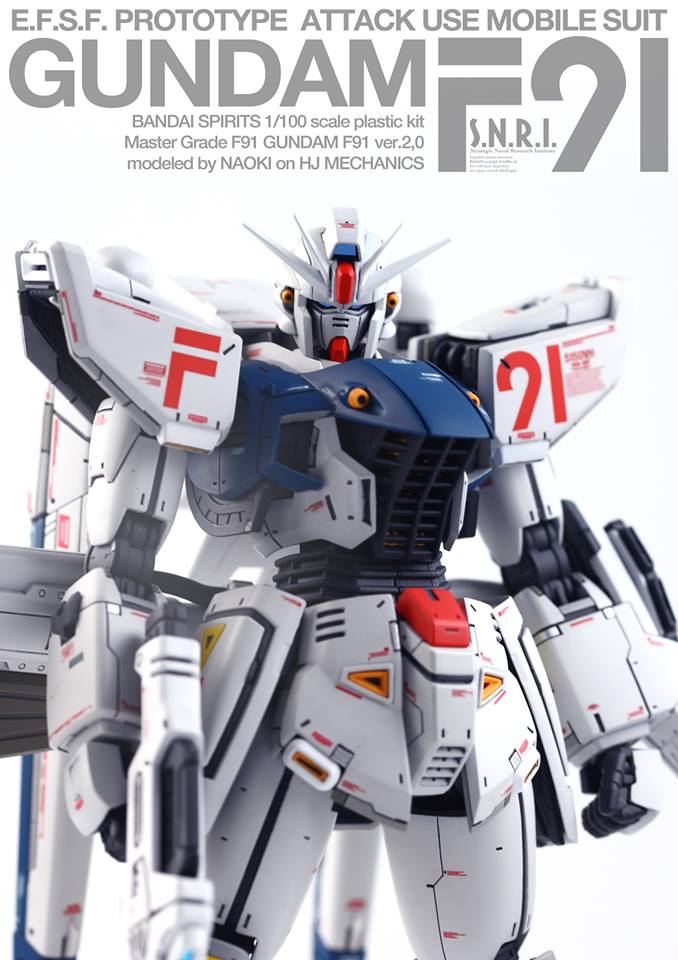 Custom Build: MG 1/100 Gundam F91 Ver. 2.0