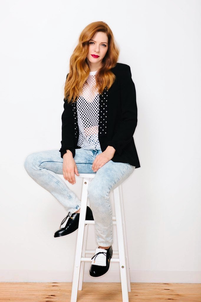 FOREVER.: New photoshoot of Rachelle Lefèvre for "Refinery29" (2014)