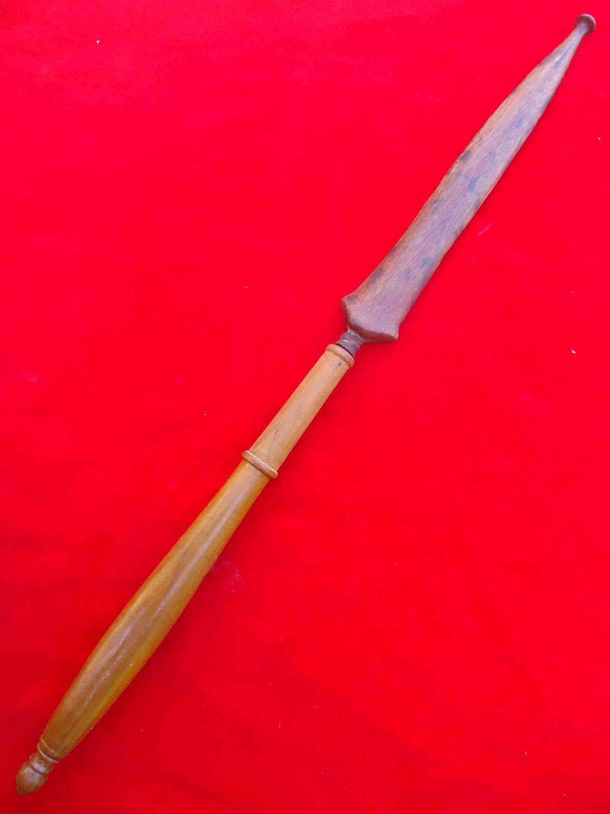 Tombak Biring Lanang Tangguh Mataram SUltan Agung | Jagad Keris Pusaka ...