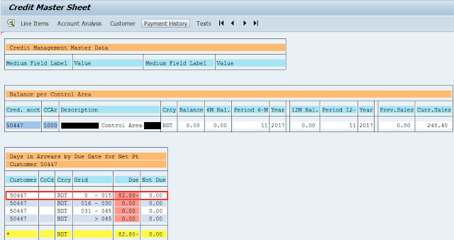 SAP SD-MM Consultant || Bangladesh: Changes in Credit master sheet with ...