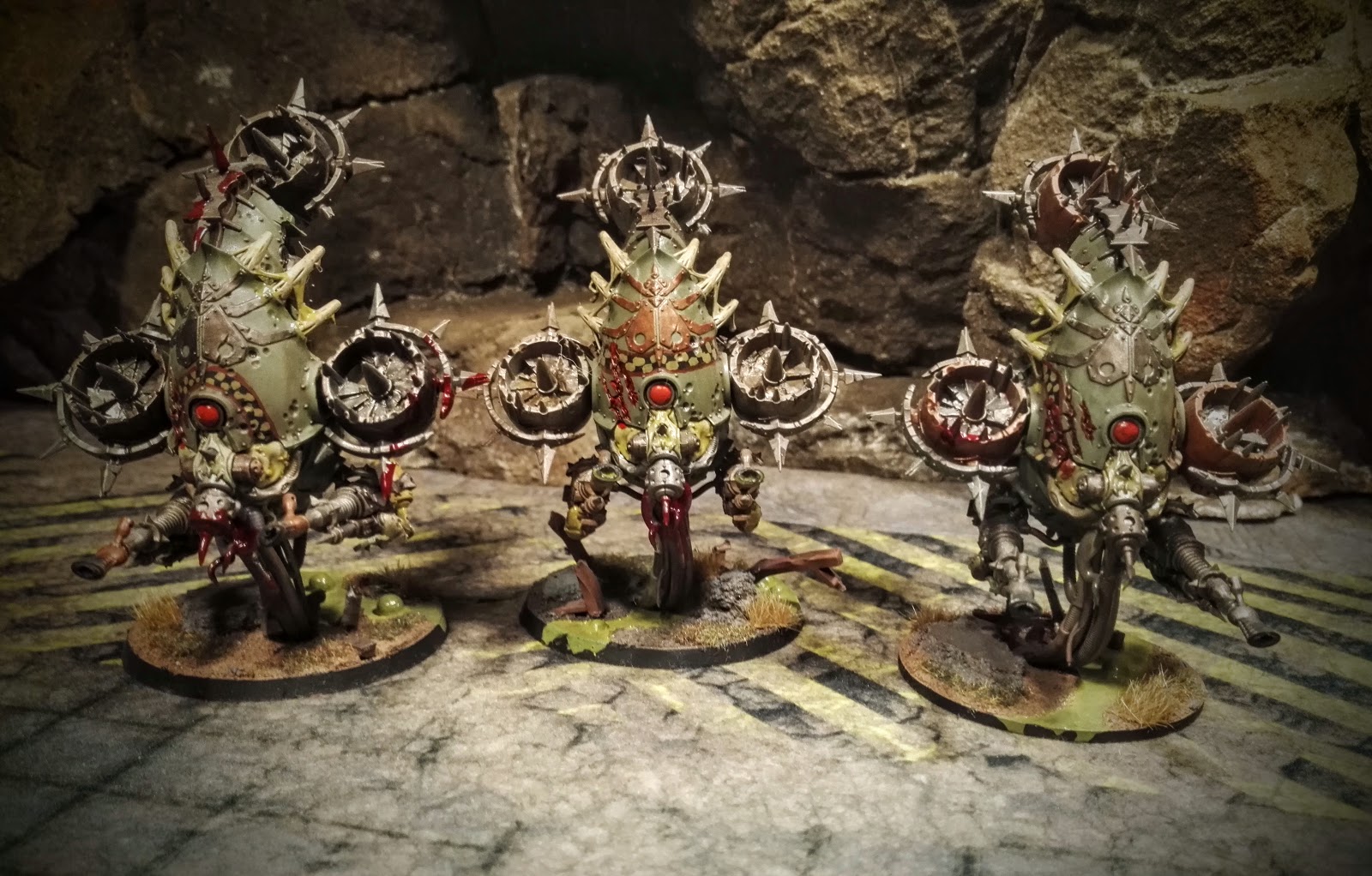 Bloodbeard's Garage: 40k: Nurgle Death Guard and Demons