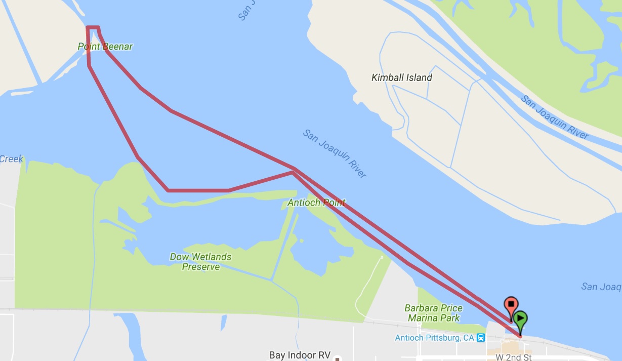 Kayaking the California Delta: San Joaquin River Trips #1 - Point Beenar