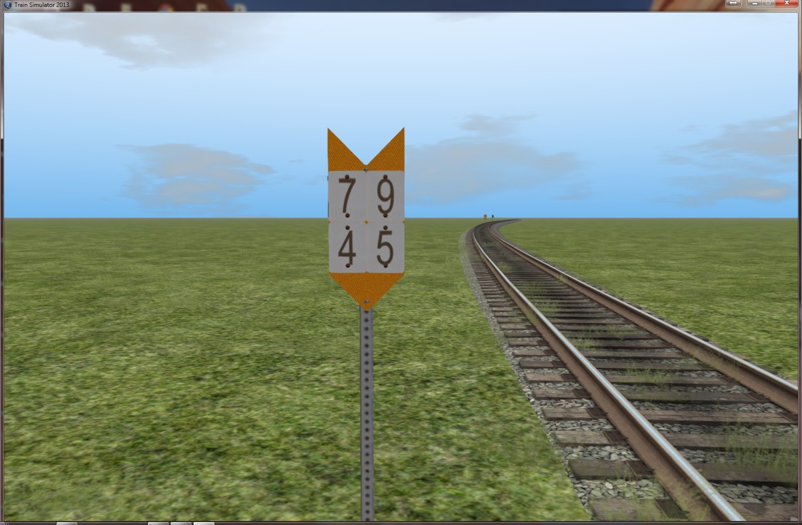 The Grade Crossing: 3DC to Railworks - Making a Speed Warning Sign