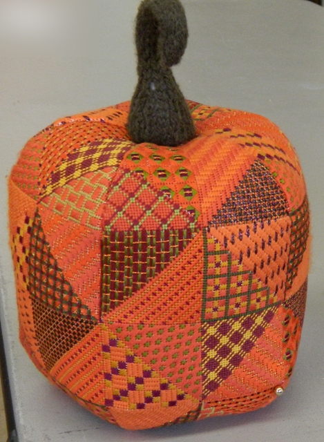 The Southpaw Stitcher: Patchwork Pumpkin Workshop