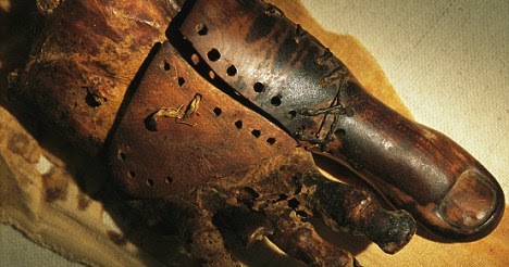 World of Mystery: World’s Earliest Prosthetics: Egyptian Mummy's Fake Toe
