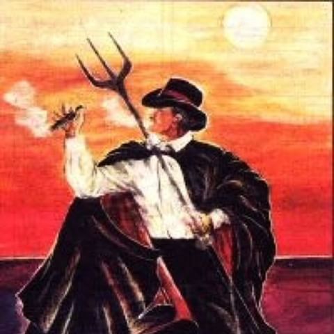 O homem da capa preta