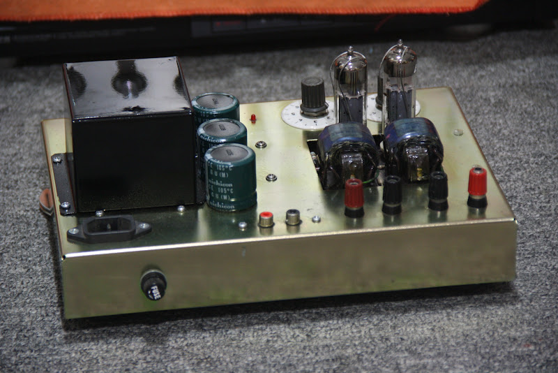 audio2nd: Power Amplifier Tube ECL82 Single Ended (DIY)