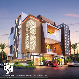 Residential Exterior Architectural Rendering- 3D VISUALIZATIONS