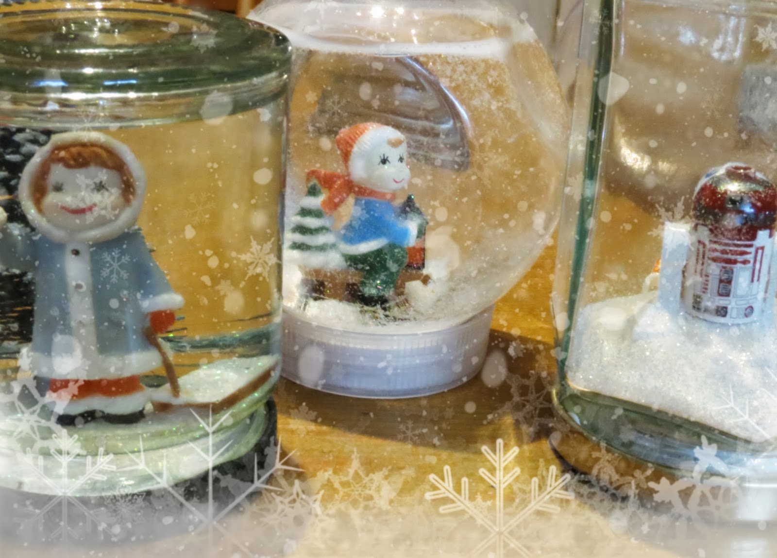 DIY Jam Jar Snowglobe | Wheelingalong24