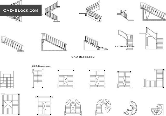 Mengenal Bermacam Bentuk dan Bagian-bagian Tangga - Arsitur Studio