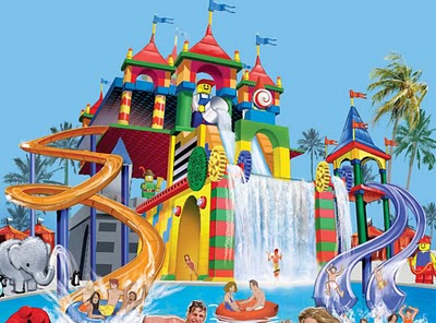 Lego R us: Legoland California water park