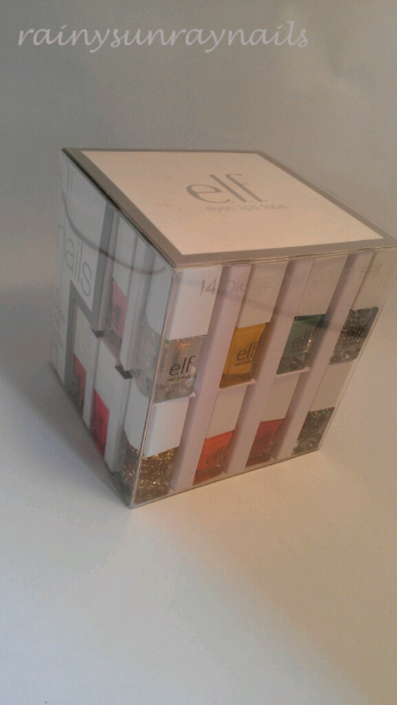 rainysunraynails: e.l.f. Spring 2013 Essential 14-Piece Nail Cube ...