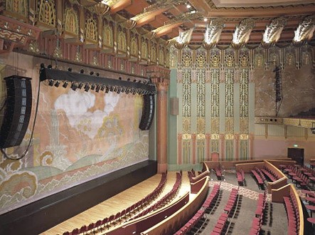 Los Angeles Theatres: Wiltern Theatre: auditorium