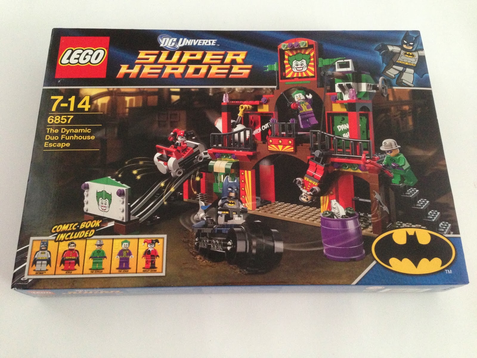 Toy A Day: #957 of Year 4 Lego 6857 Superheroes The Dynamic Duo ...