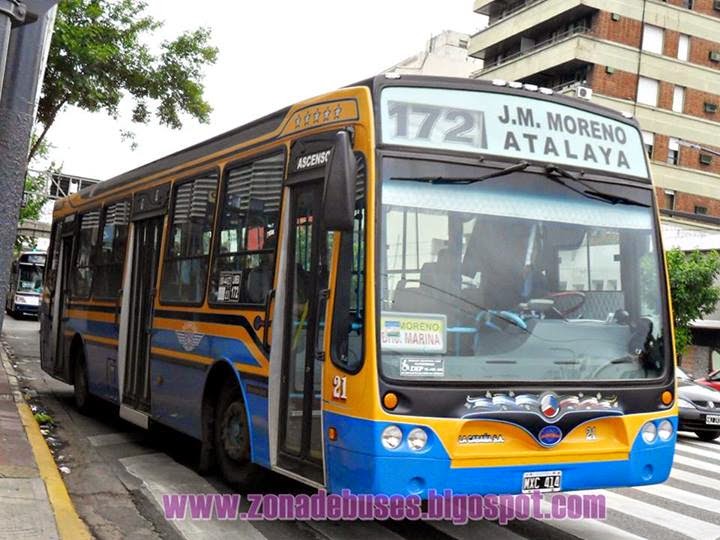 Colectibus - Zona de Buses: LINEA 172