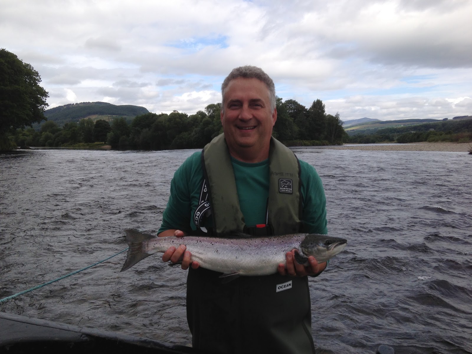 Salmon Fishing Scotland.: Salmon Fishing Scotland river Tay, Perthshire ...
